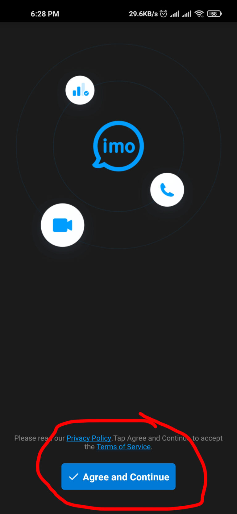 IMO Lite Audio, Video Calls, And Chat Good Service 2024